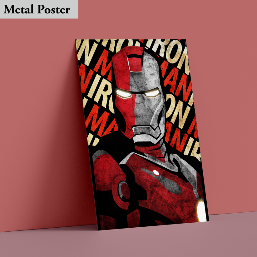 Metal Poster - Marvel- Iron Man – WoopX